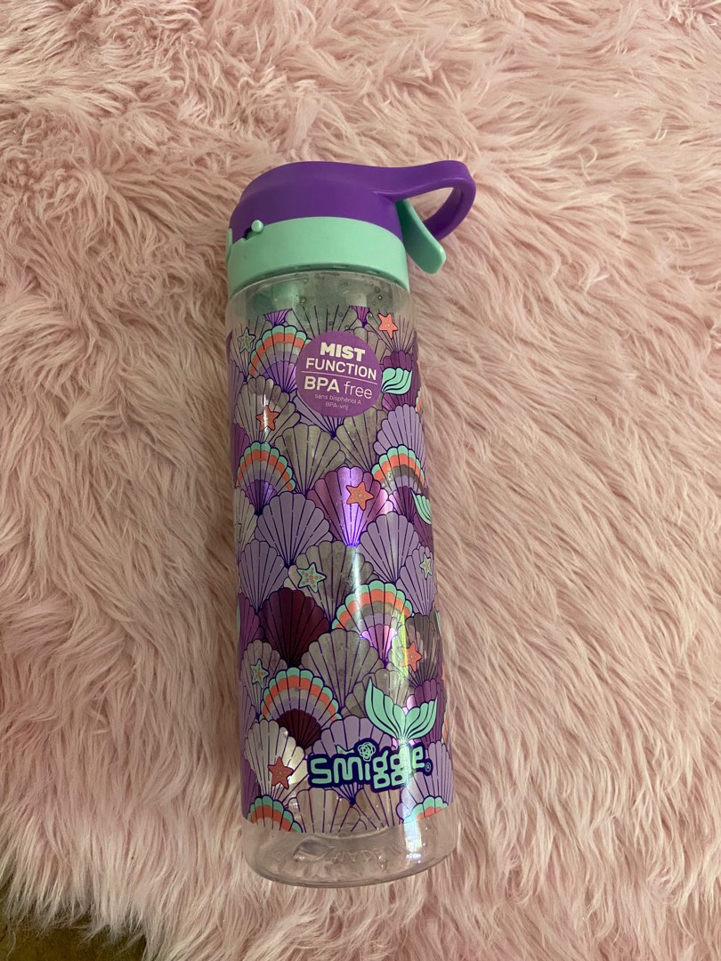 Smiggle Mermaid Water Bottle, Furniture & Home Living, Kitchenware ...