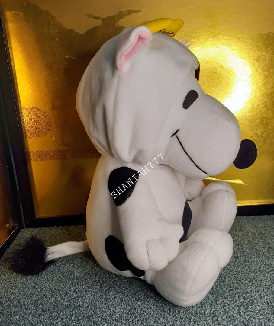 SNOOPY Cow Custume Peanuts Collectible Cow Costume New With Tag Rare ...