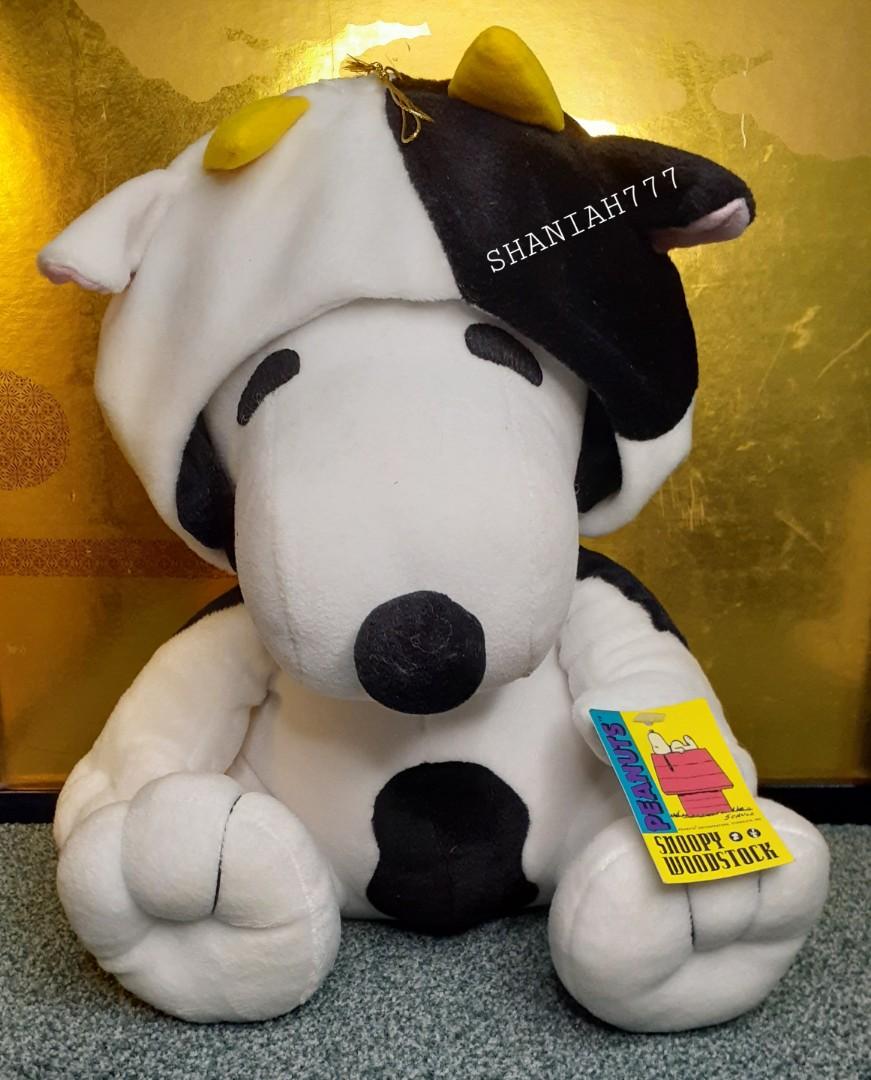 SNOOPY Cow Custume Peanuts Collectible Cow Costume New With Tag Rare ...