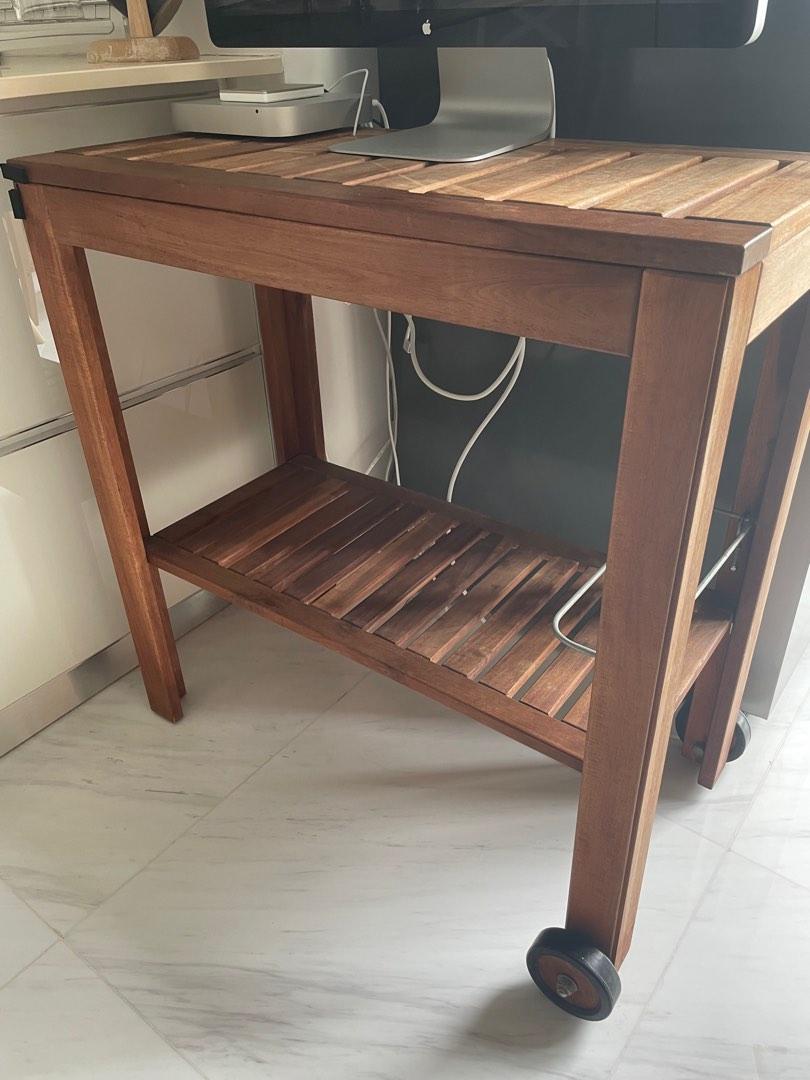 Solid wood bbq table, Furniture & Home Living, Furniture, Other Home ...