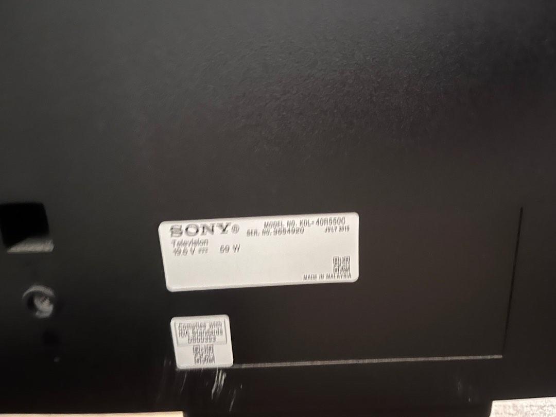 Sony Bravia 40inch Flat screen, TV & Home Appliances, TV ...