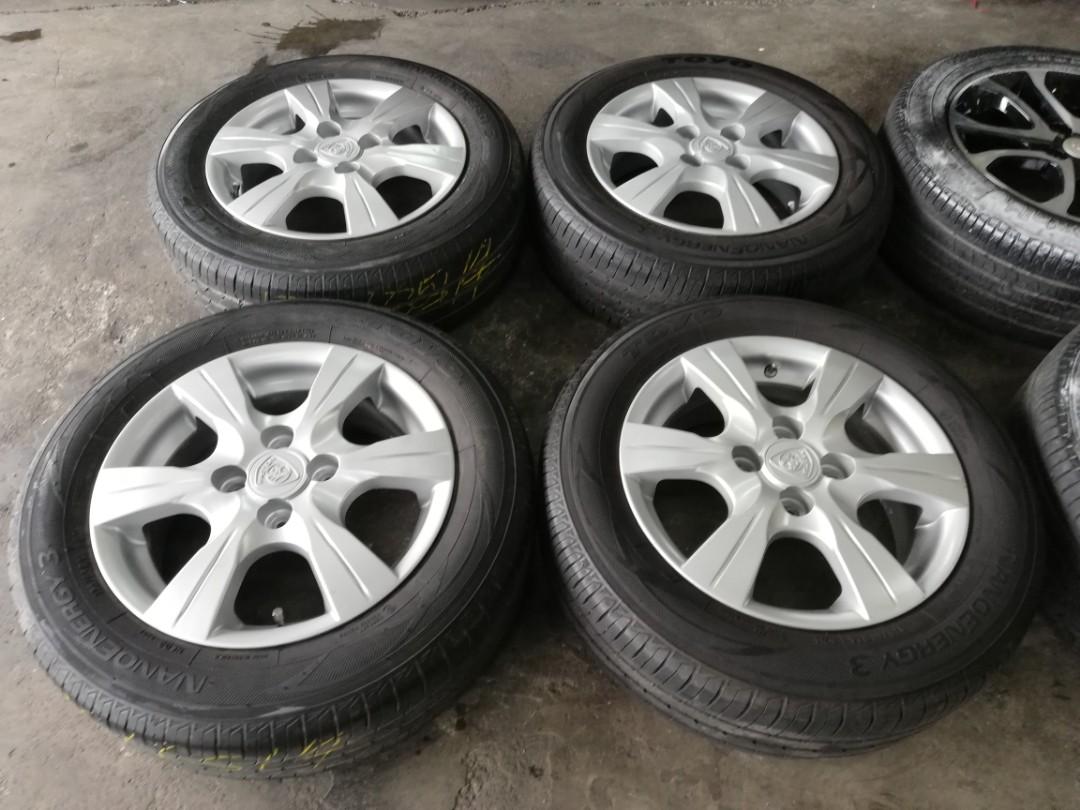 Sport rim proton 14 inch wira blm flx, Auto Accessories on Carousell