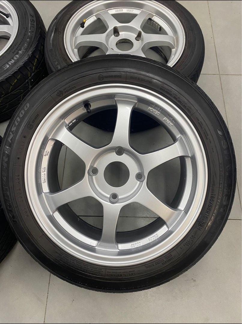 Sport Rim SSR Type C 15x7jj pcd114, Auto Accessories on Carousell