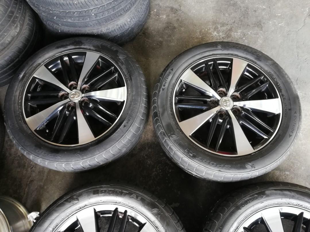 Sport rim toyota wish original 16 inch, Auto Accessories on Carousell