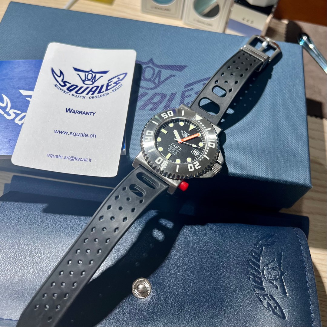 Squale Tiger Limited Edition, Men's Fashion, Watches & Accessories ...