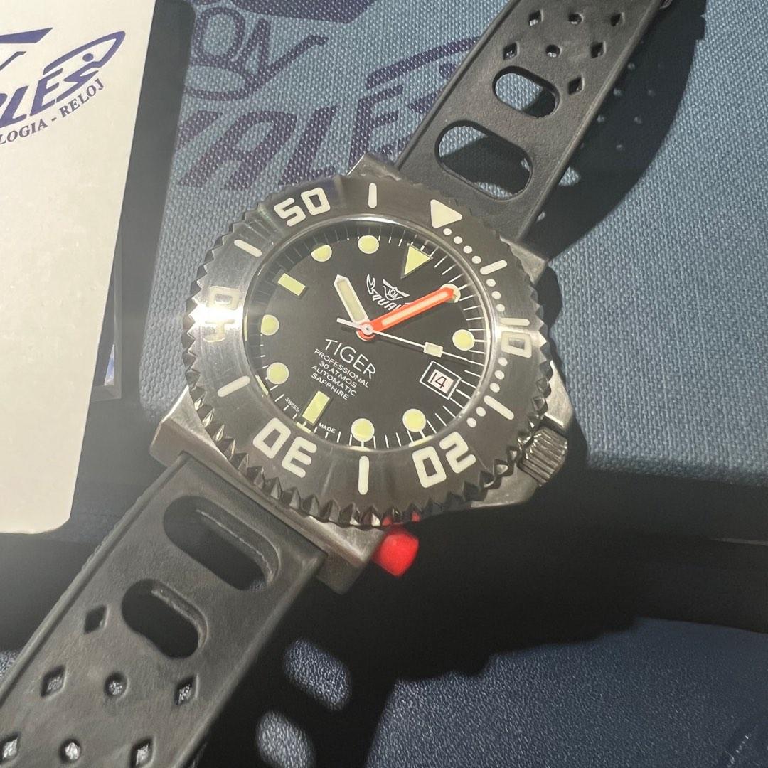 Squale Tiger Limited Edition, Men's Fashion, Watches & Accessories ...