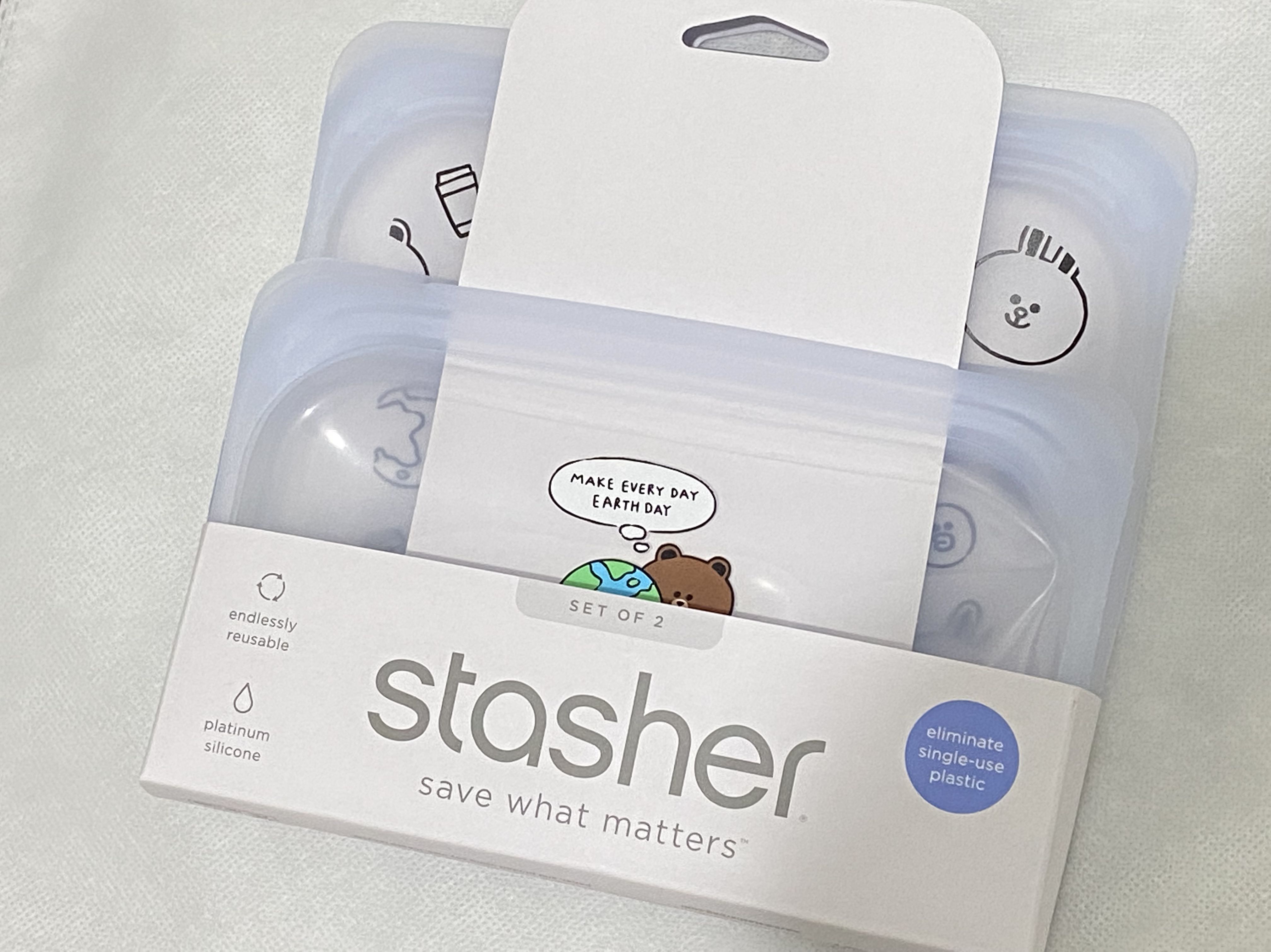 Stasher Line Friends 食物袋, 傢俬＆家居, 廚具和餐具, 其他廚具和餐具 - Carousell