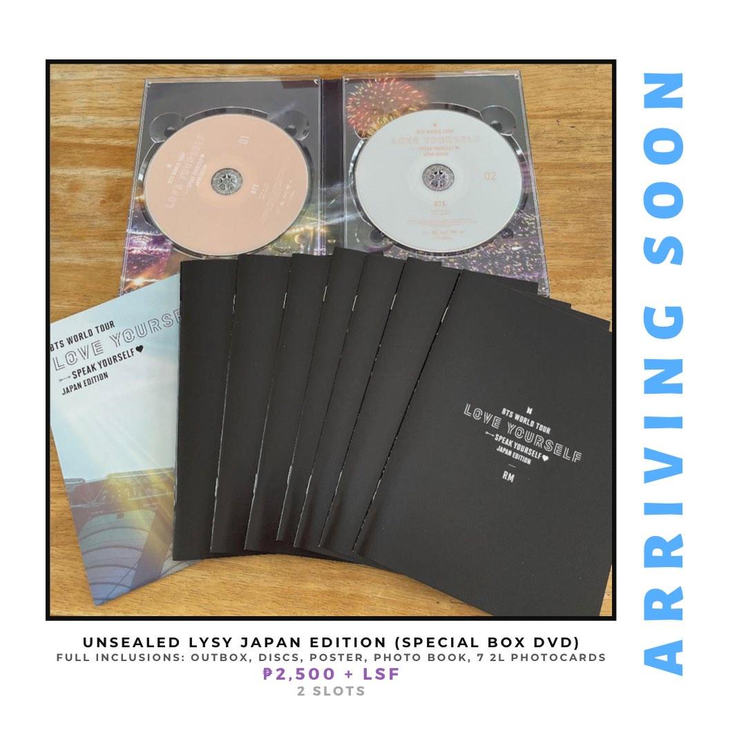 [STBO] BTS Love Yourself Speak Yourself Japan Edition (Special Edition ...