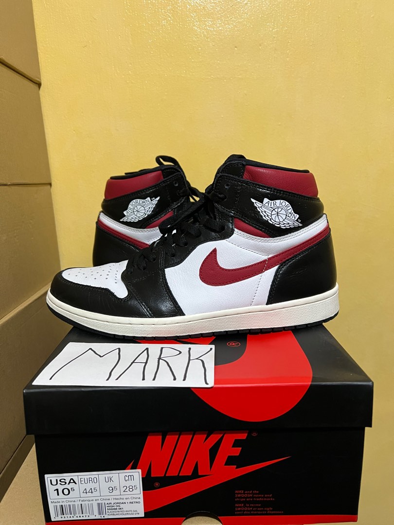 STEAL! Jordan 1 High OG Gym Red, Men's Fashion, Footwear, Sneakers on ...