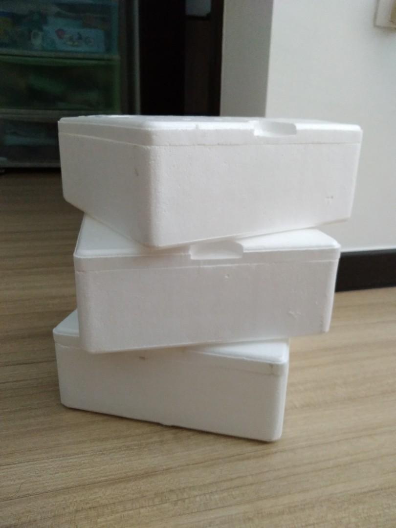 Styrofoam boxes for mooncakes, Furniture & Home Living, Kitchenware ...