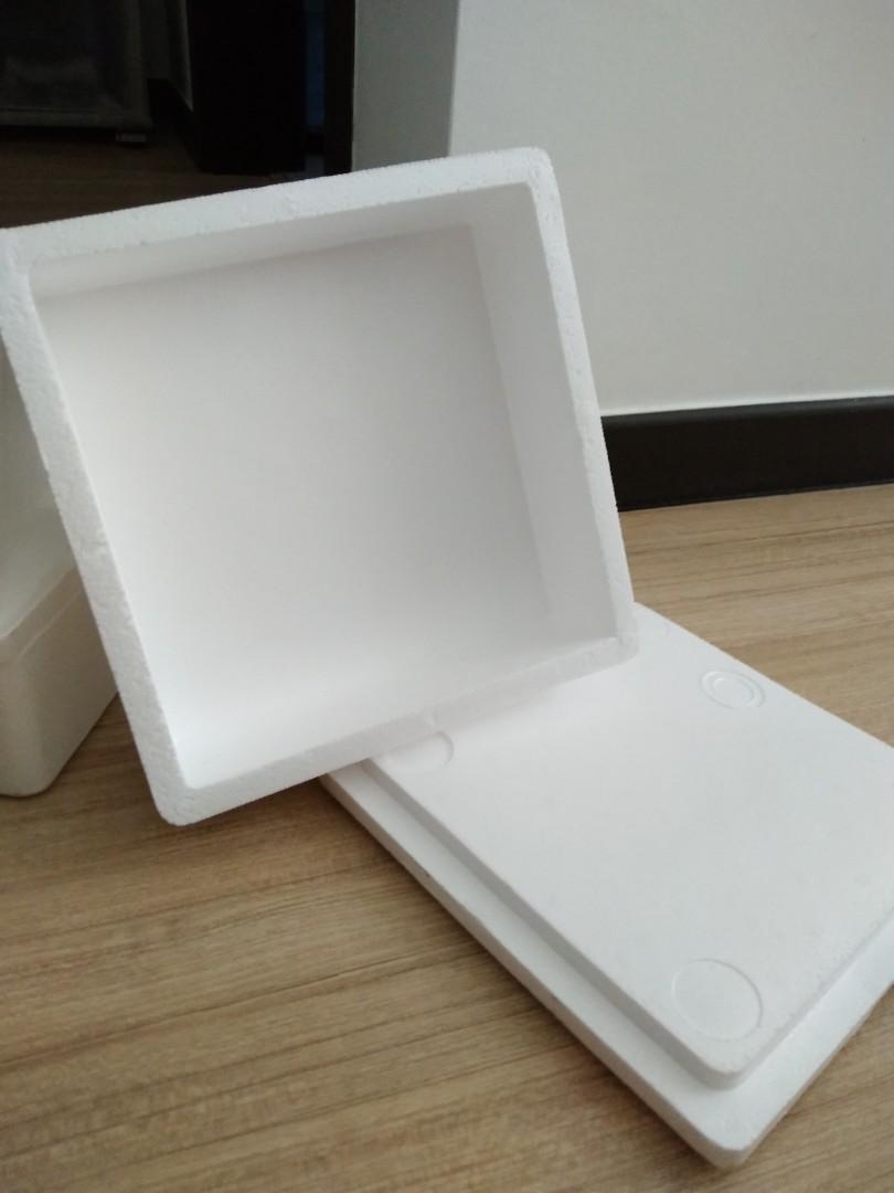 Styrofoam boxes for mooncakes, Furniture & Home Living, Kitchenware ...