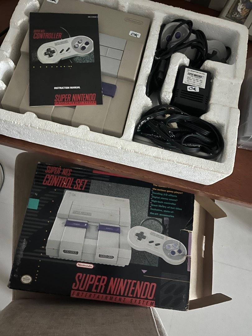 Super Nintendo working 220v American games, Video Gaming, Video Games ...