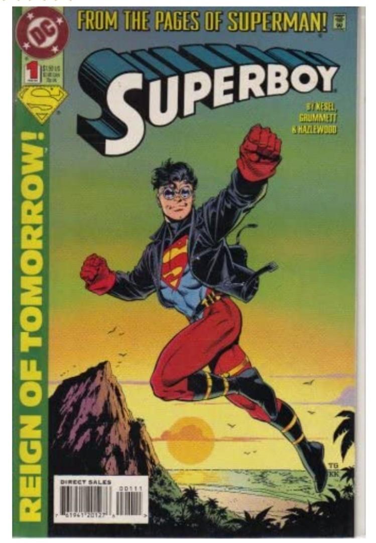 Superboy #1 First Issue Comic Book, Hobbies & Toys, Books & Magazines ...