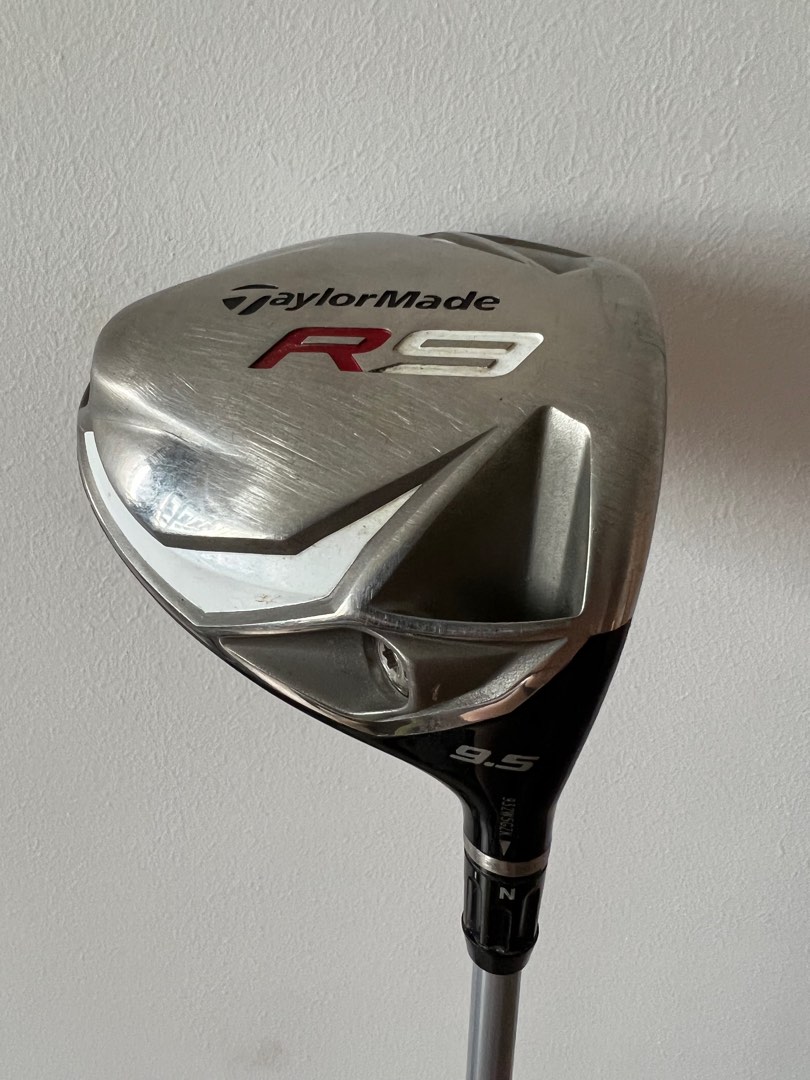 Taylormade R9 9.5 Deg Flex X, Sports Equipment, Sports & Games, Golf on ...