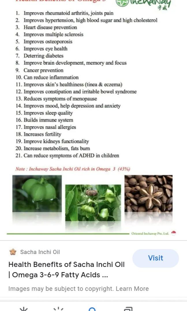 TEH SACHA INCHI, Food & Drinks, Beverages on Carousell