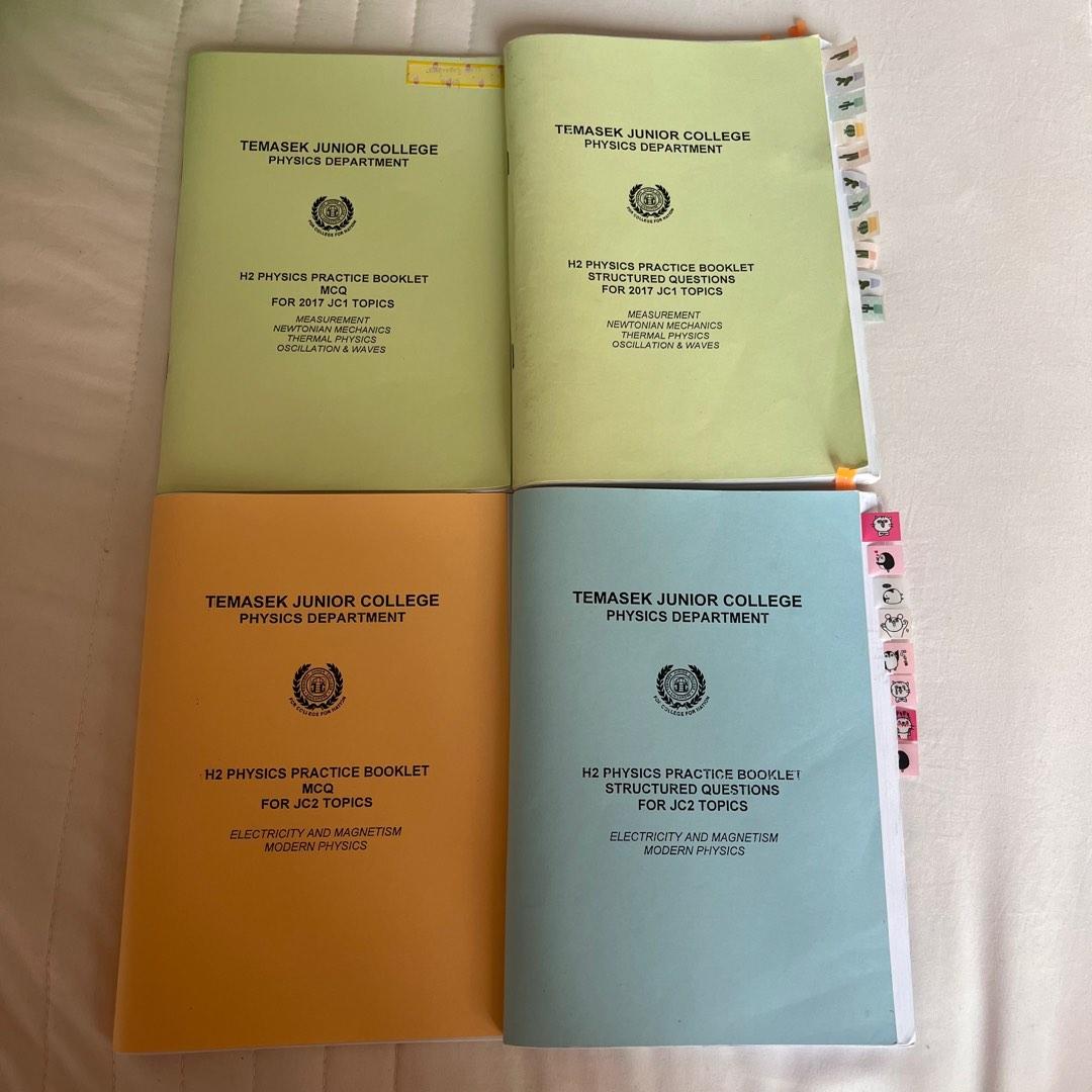 Temasek JC Physics Topical Practices, Hobbies & Toys, Books & Magazines ...