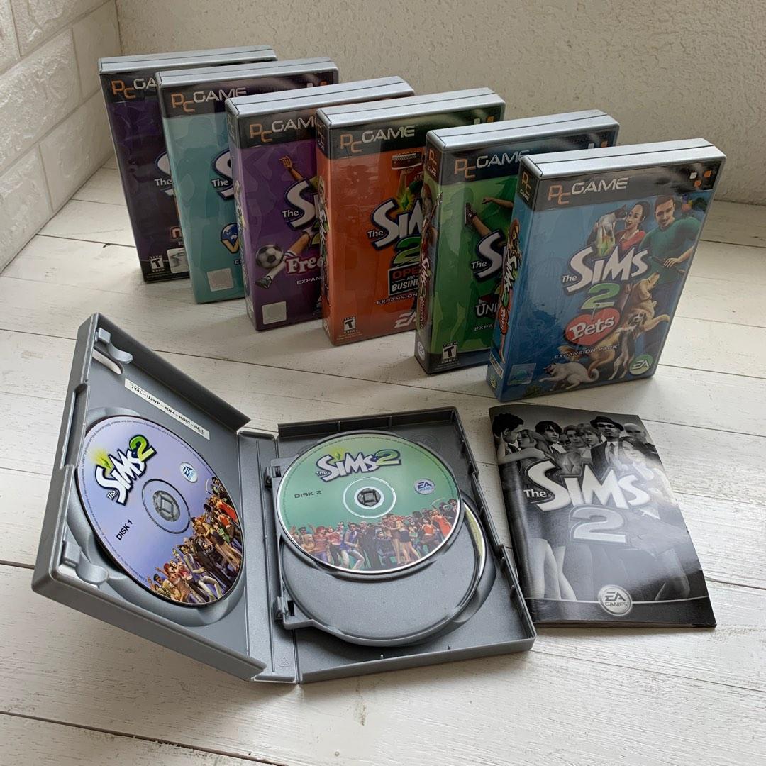 the SIMS 2 Game Installer and Expansion pack for Windows on Carousell