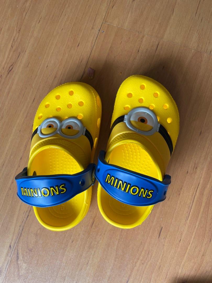 Toddler Crocs - Minions, Babies & Kids, Babies & Kids Fashion on Carousell