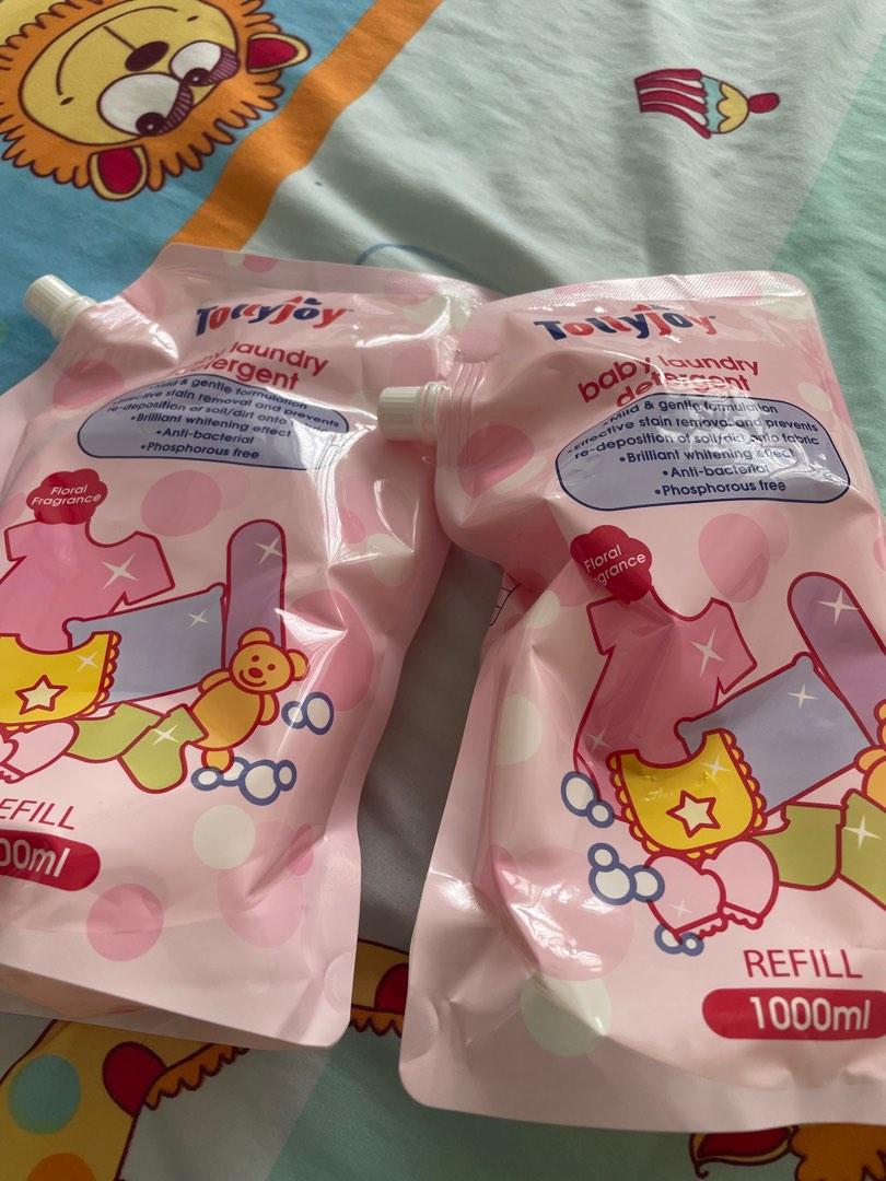 Tollyjoy baby detergent refill x 2, Babies & Kids, Bathing & Changing ...