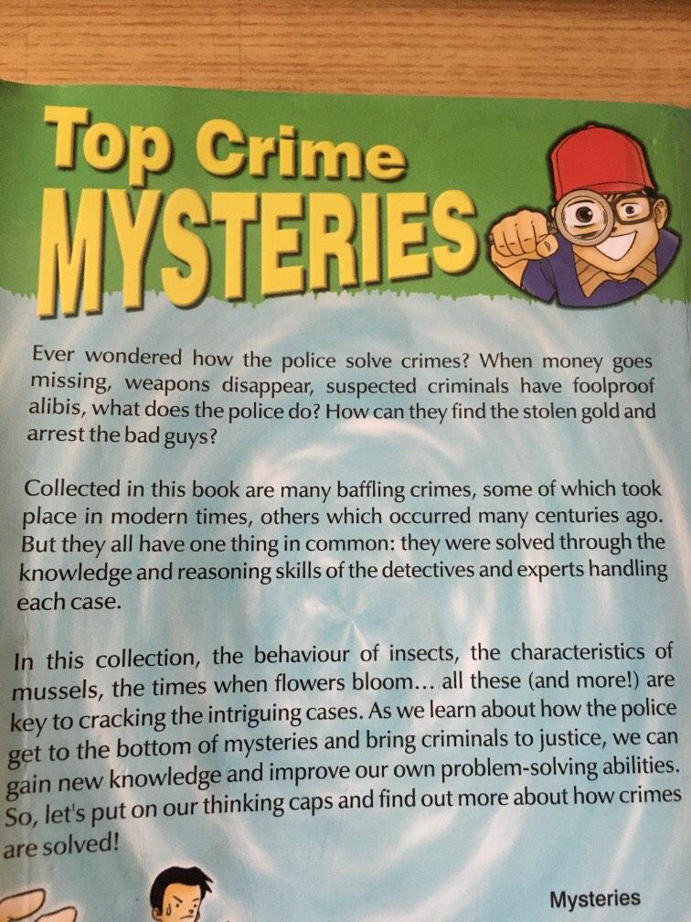 Top Crime Mysteries - and How they were solved, Hobbies & Toys, Books ...