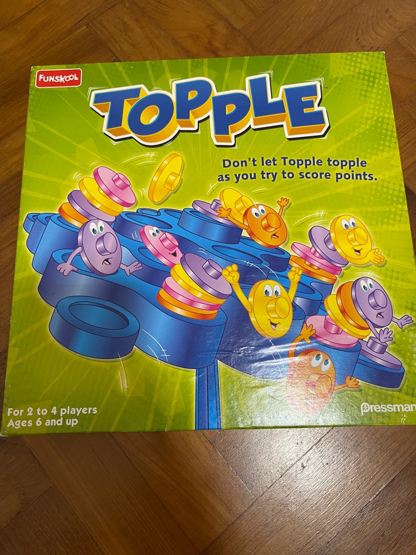 Topple, Hobbies & Toys, Toys & Games on Carousell