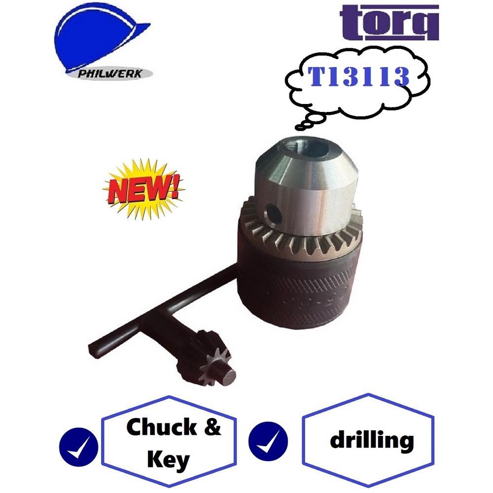 Torq Chuck And Key T13113, Commercial & Industrial, Construction Tools ...