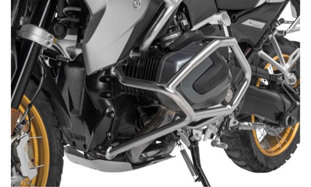 Touratech BMW GS1250 silver Engine crash bar, Motorcycles, Motorcycle ...