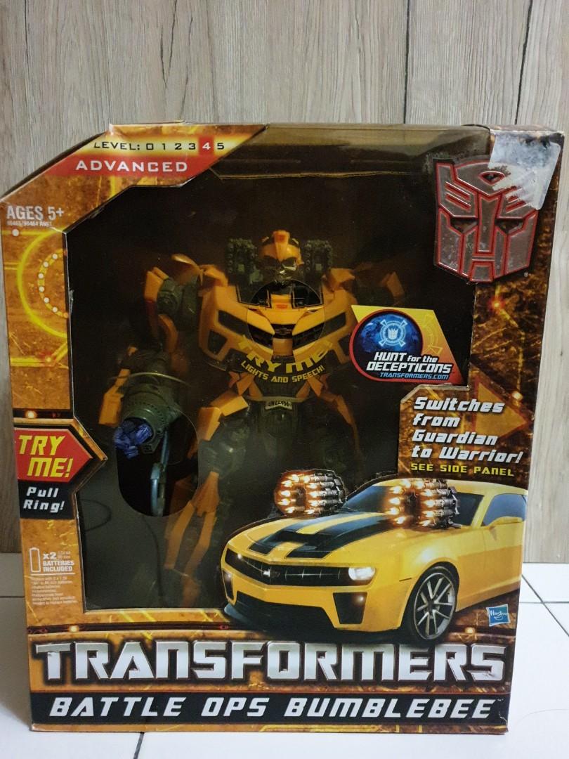 Transformers (Battle Ops Bumblebee), Hobbies & Toys, Collectibles & Memorabilia, Vintage ...