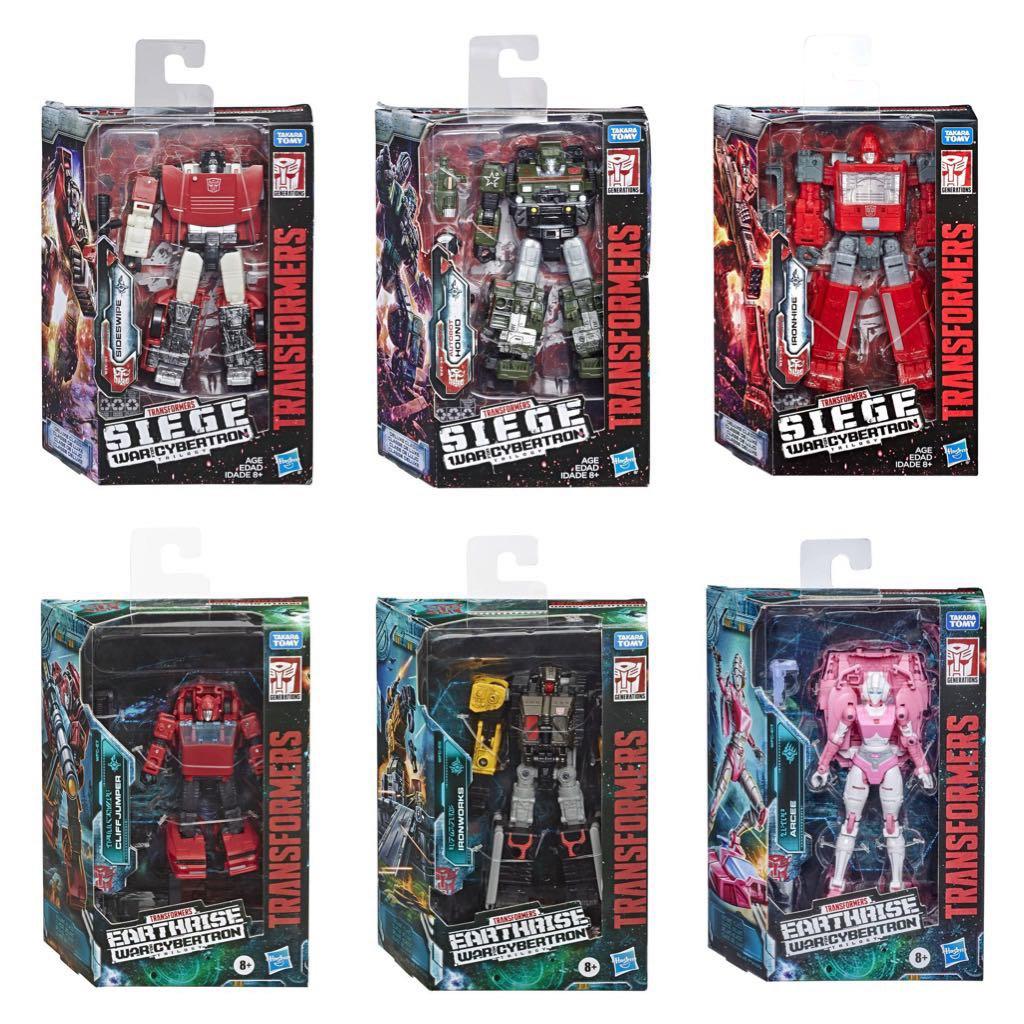 Transformers Generations War for Cybertron WFC Earthrise E17 Arcee E18 ...