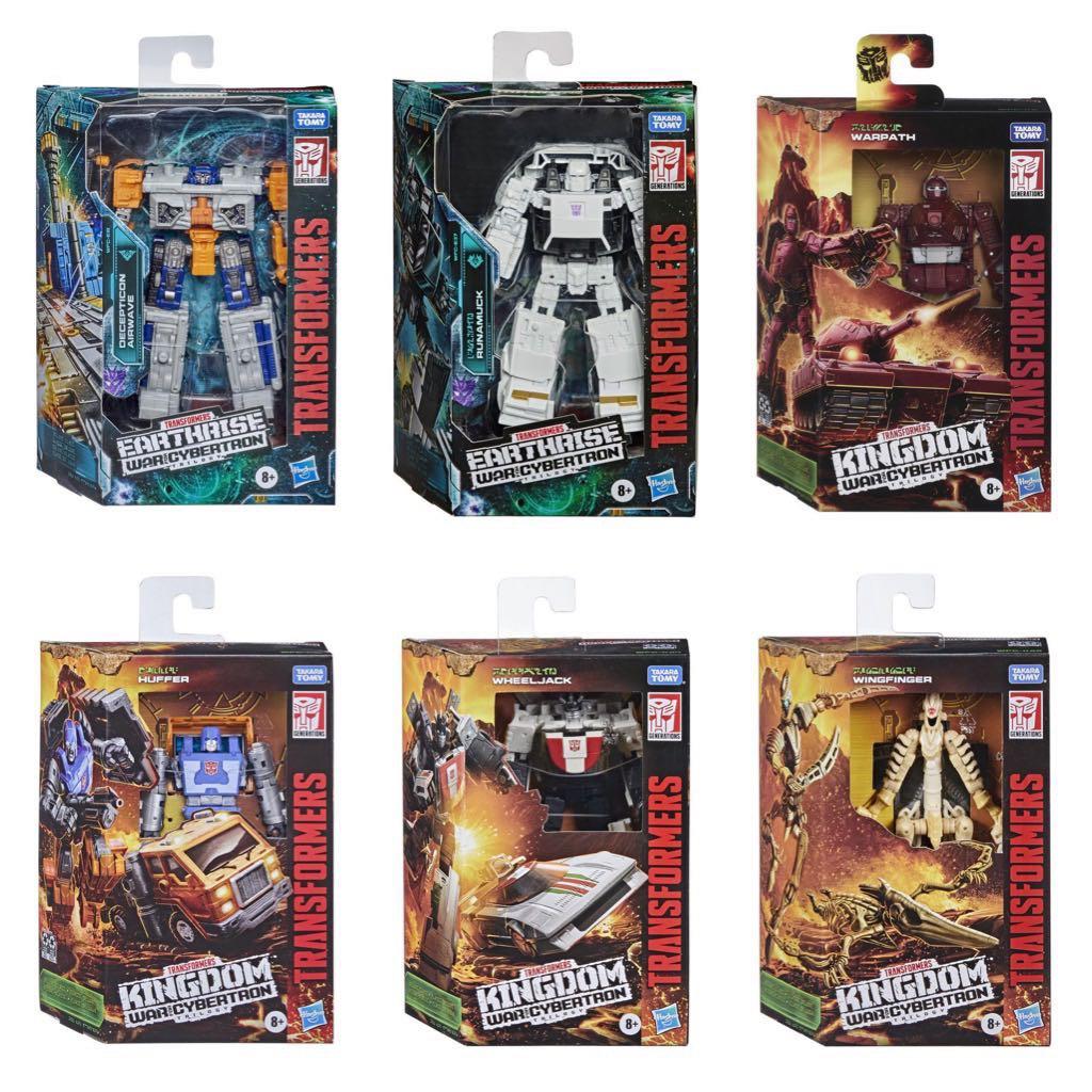Transformers Generations War for Cybertron WFC Earthrise E17 Arcee E18 ...