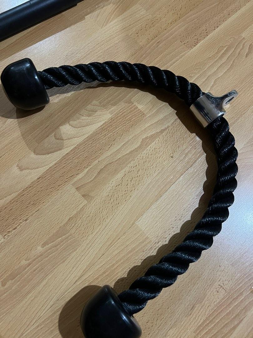 Tricep Pushdown, Rope, Cable Attachment, Sports Equipment, Exercise ...