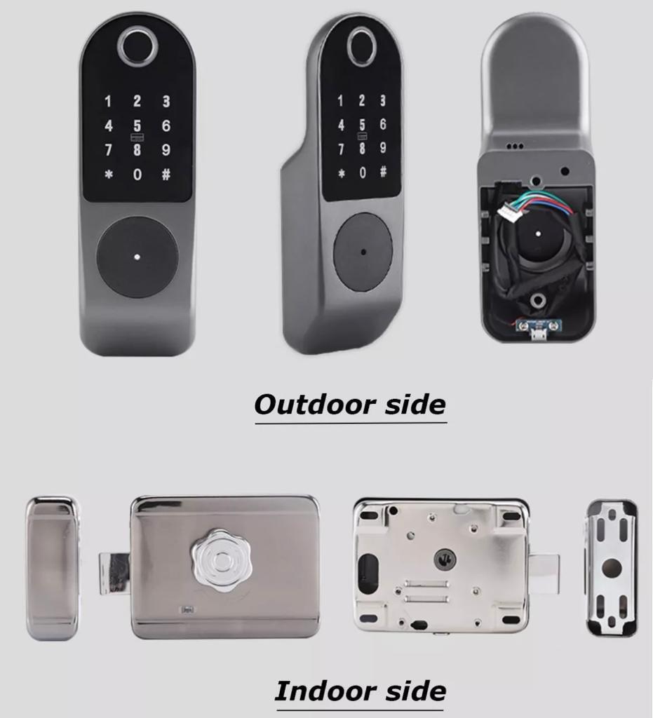 Tuya Wifi Smart Gate Lock (Included installation), Furniture & Home ...