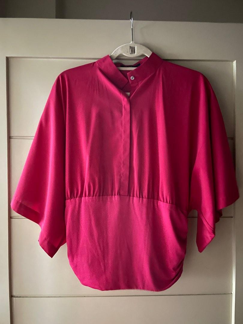 Tyler red top, Women's Fashion, Tops, Blouses on Carousell