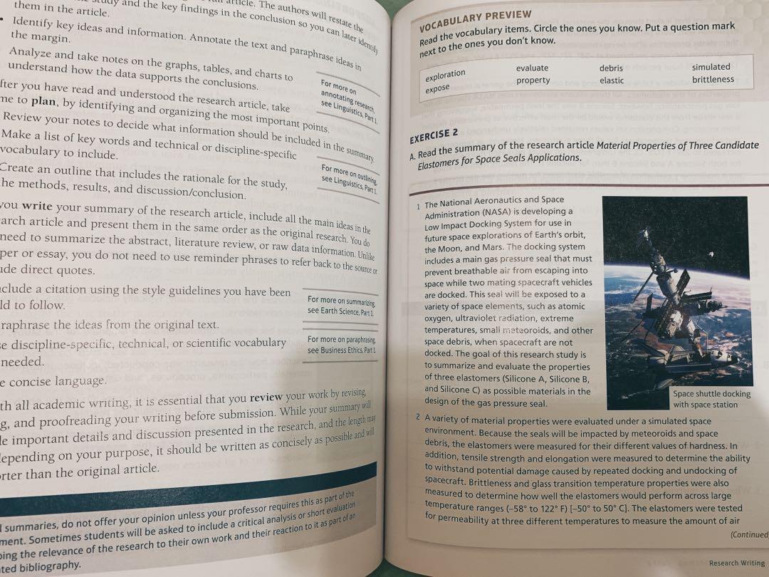 University Success Pearson 國外大學必備書籍 寫作 英文 專業, 書籍、休閒與玩具, 書本及雜誌, 評量練習在旋轉拍賣