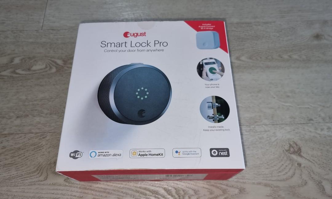 Unused August Smart Lock Pro, August Connect WiFi Bridge, August Door ...