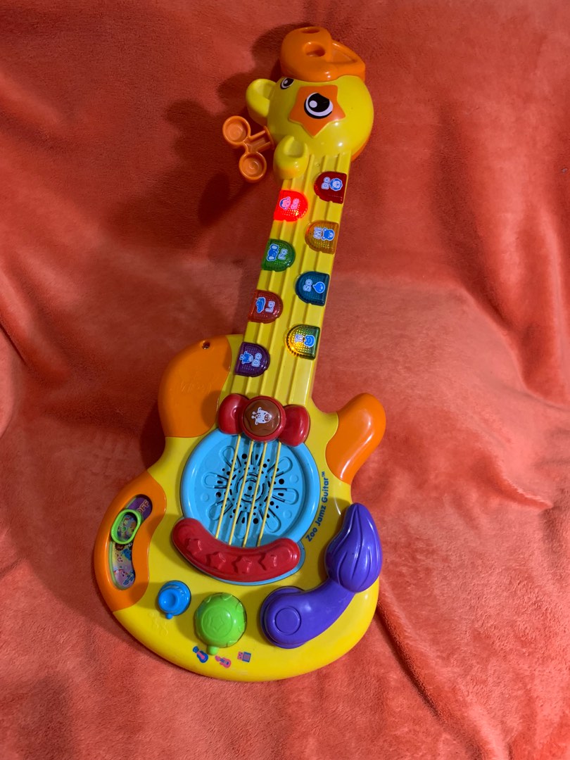 Vtech Zoo Jams Guitar Giraffe, Hobbies & Toys, Toys & Games on Carousell