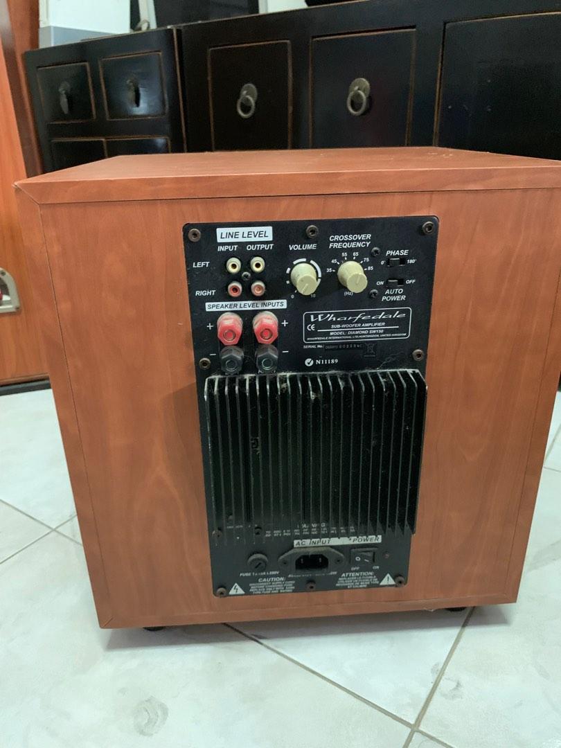 Wharfedale 150w subwoofer amplifier - Diamond Sw150, Audio, Soundbars ...
