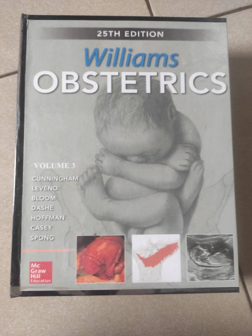 Williams Obstetrics vol. 1,2&3 25th edition, Hobbies & Toys, Books ...