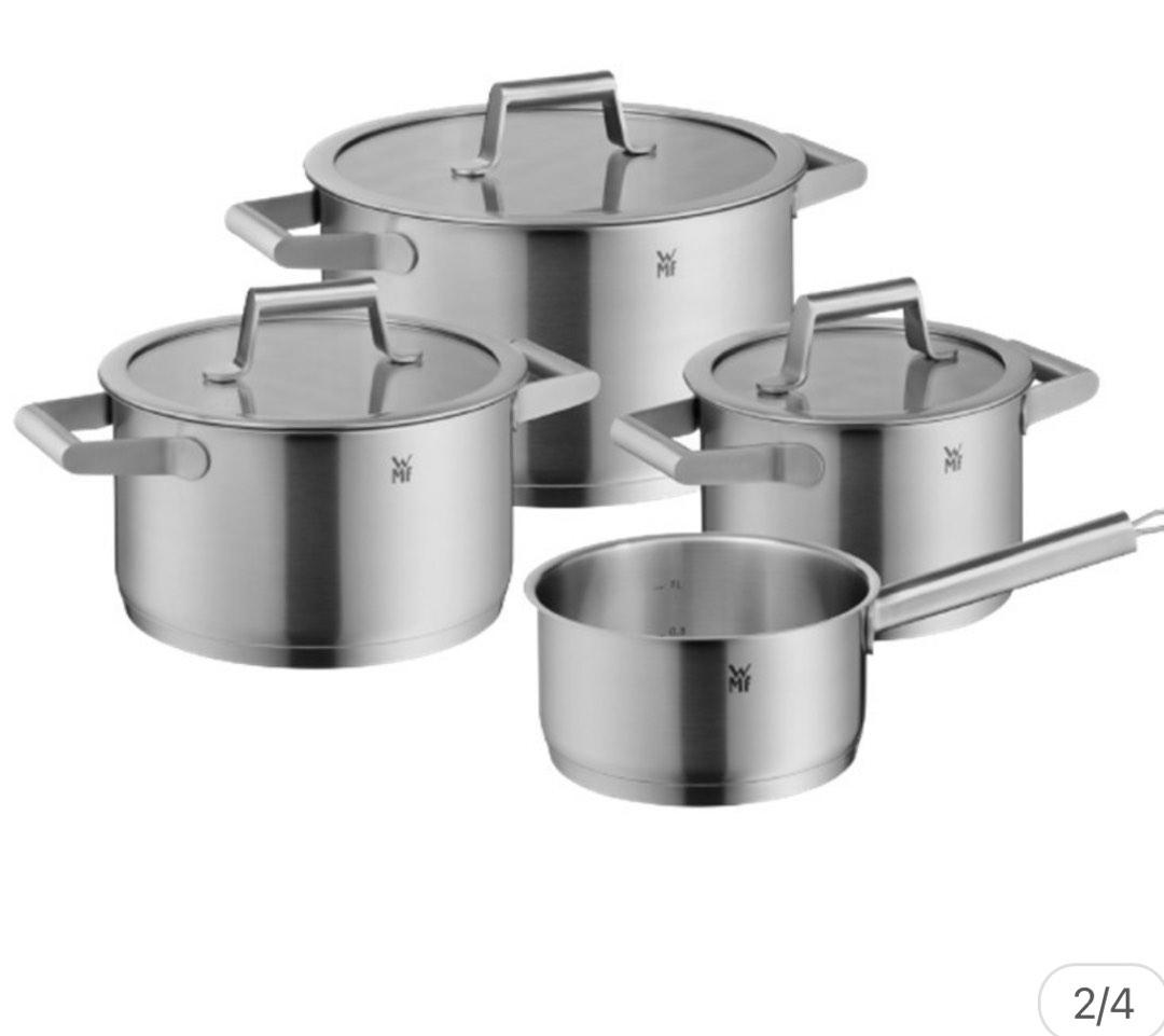 WMF pot set 4-piece, Furniture & Home Living, Kitchenware & Tableware ...