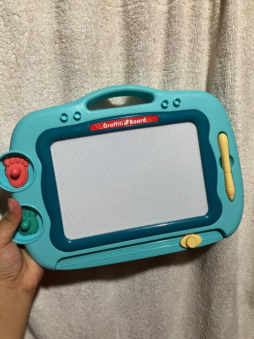 Writing slate for kids with stand, Babies & Kids, Baby Nursery & Kids ...