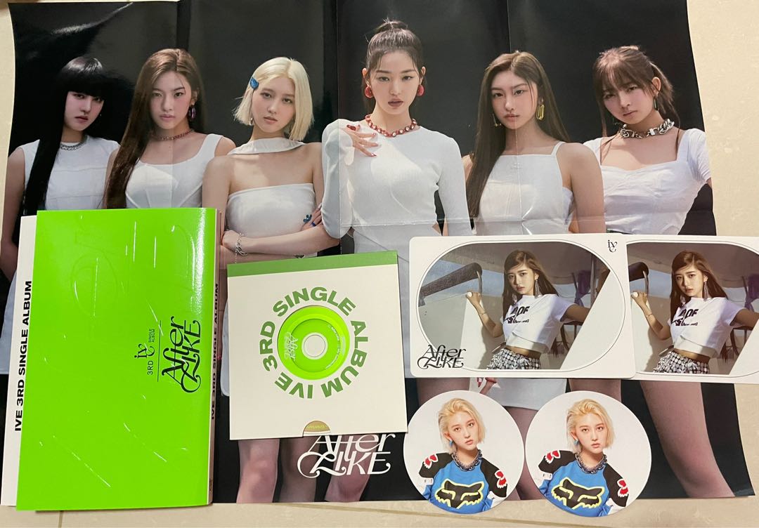 WTS/LFB Ive afterlike unsealed album with inclusions, Hobbies & Toys, Memorabilia & Collectibles ...