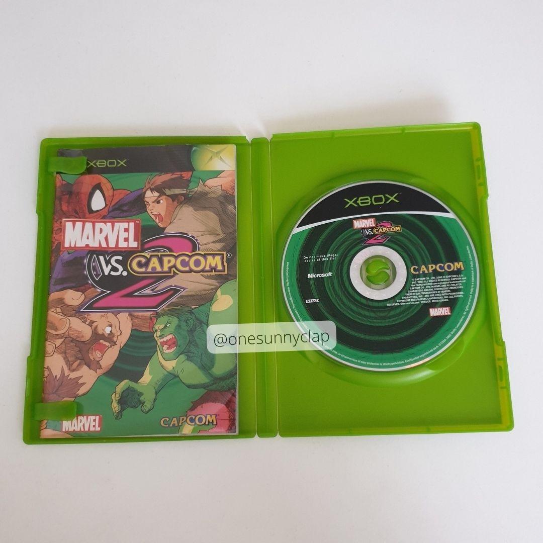 Xbox Original Marvel vs Capcom 2 NTSC-J With Manual 1st Generation ...