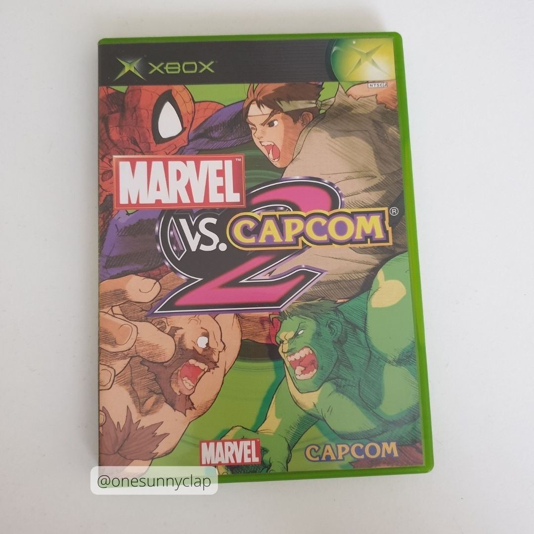 Xbox Original Marvel vs Capcom 2 NTSC-J With Manual 1st Generation ...