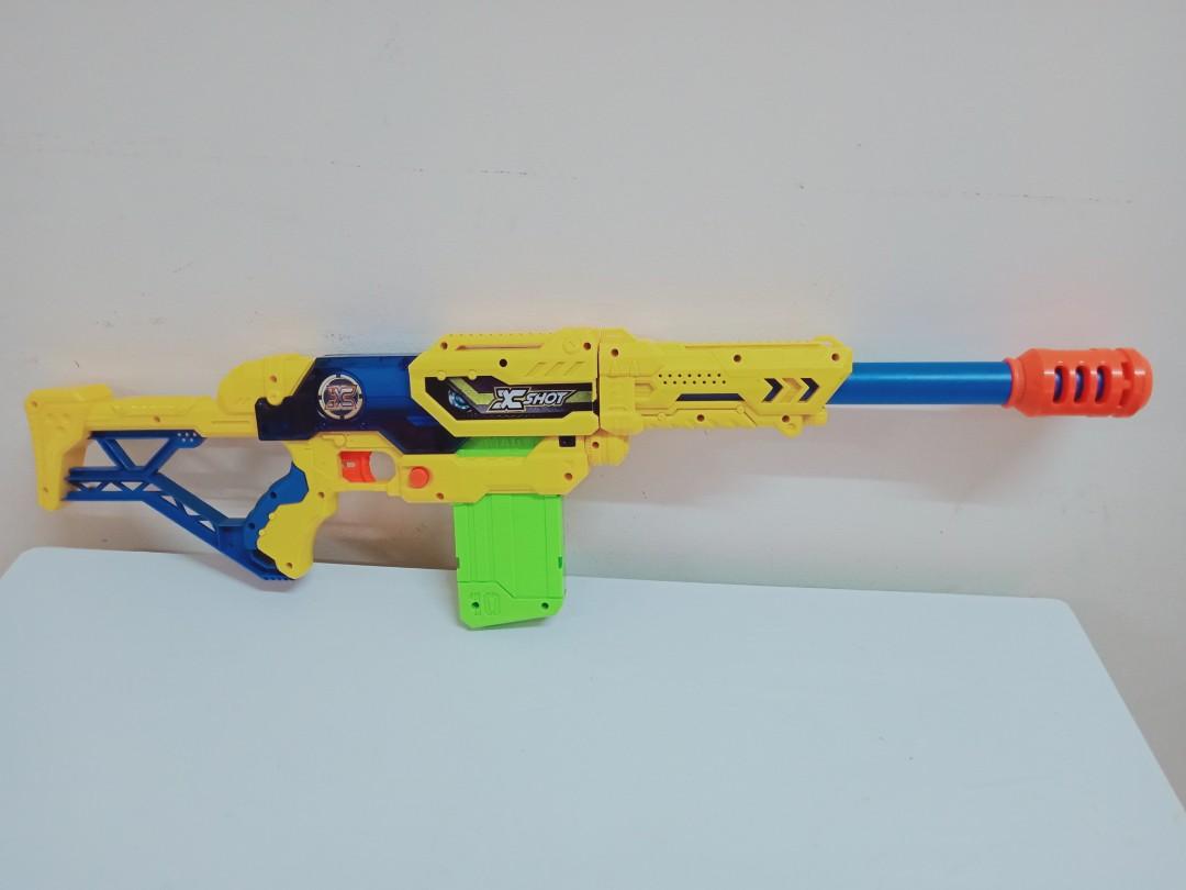 X-Shot Max Attack Clip Blaster, Hobbies & Toys, Toys & Games on Carousell