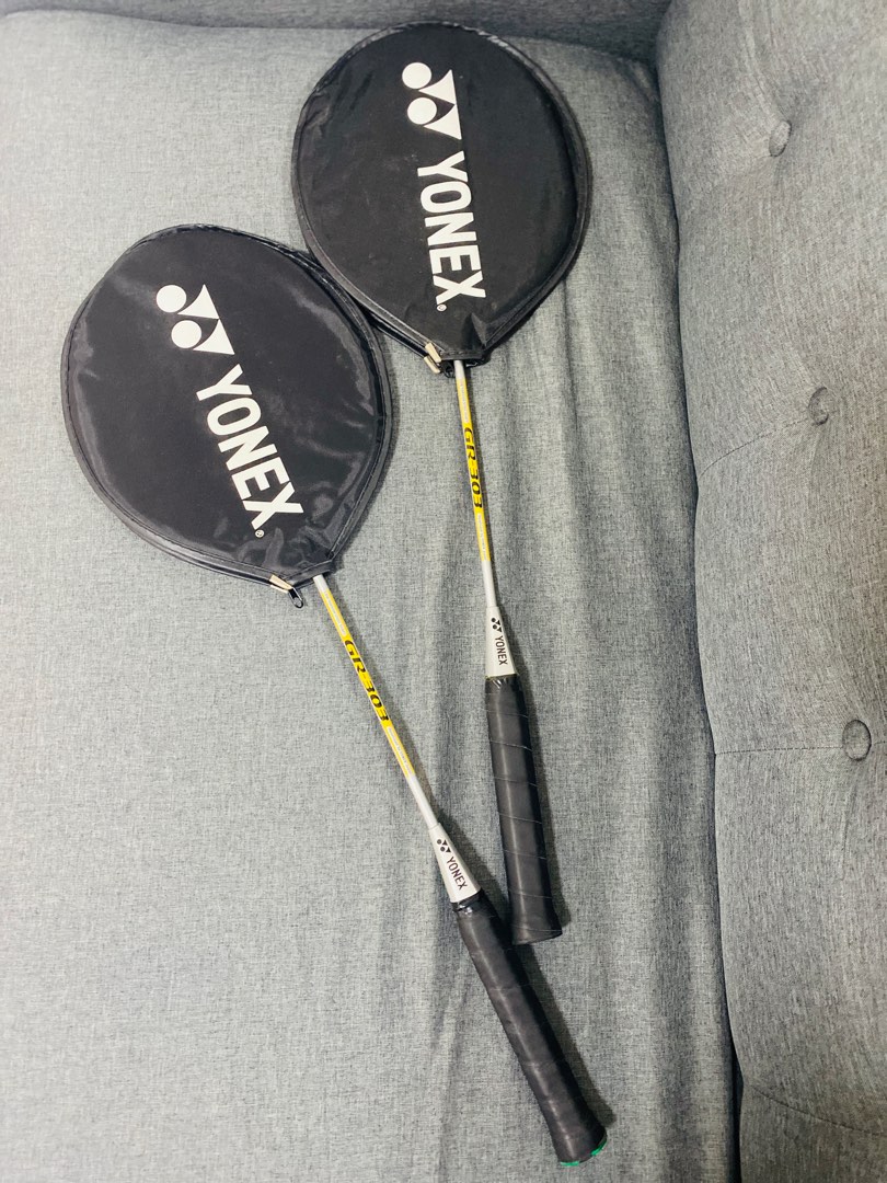 Yonex GR 303 Racket, Sports Equipment, Sports & Games, Racket & Ball ...