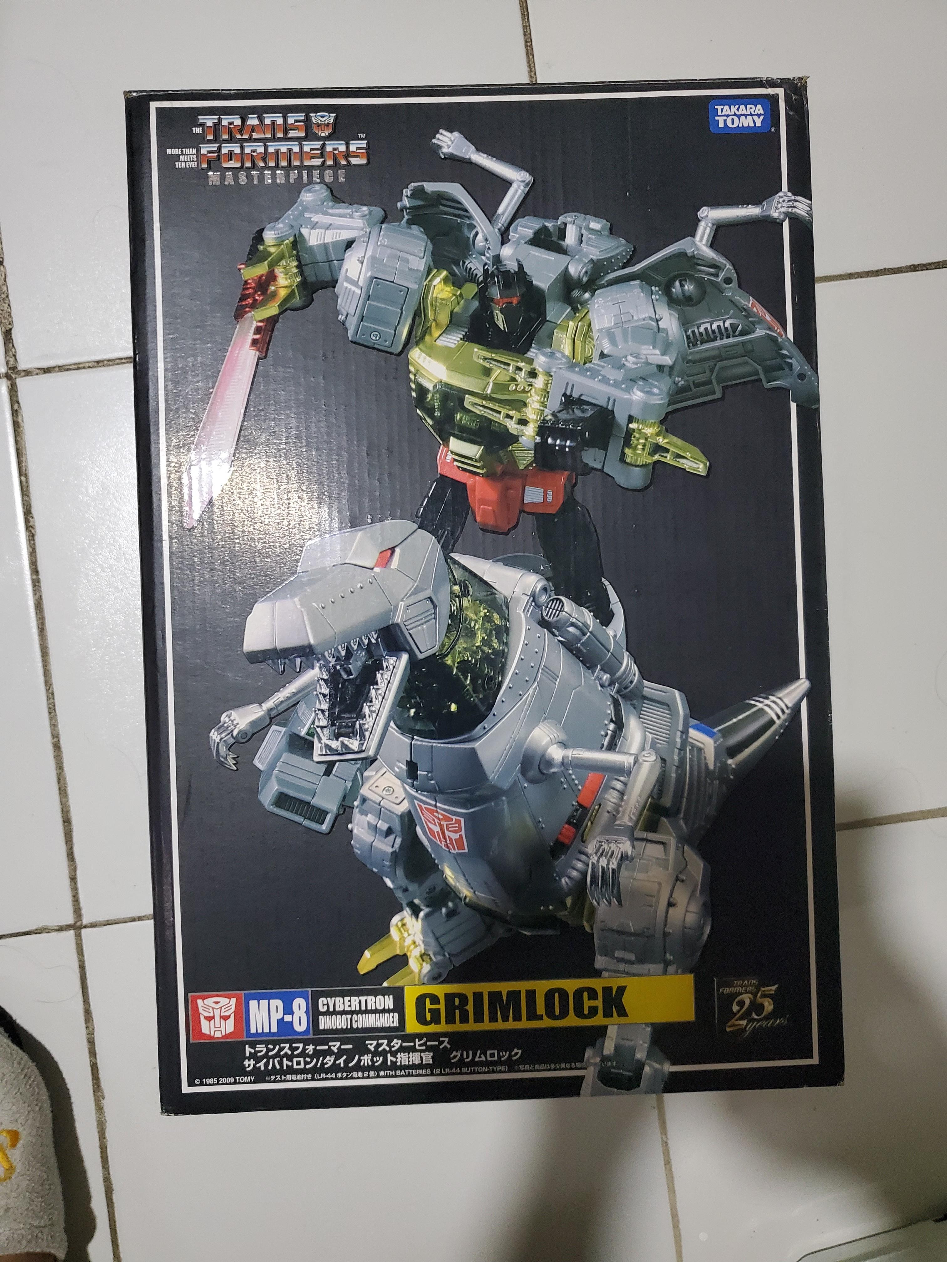 25 years Transformers Grimlock Masterpiece Master piece Grim lock ...