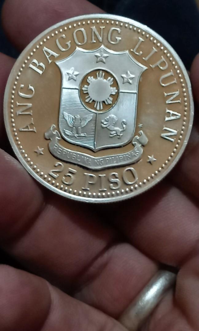 25piso franklin mint emilio aguinaldo silver coin, Hobbies & Toys ...