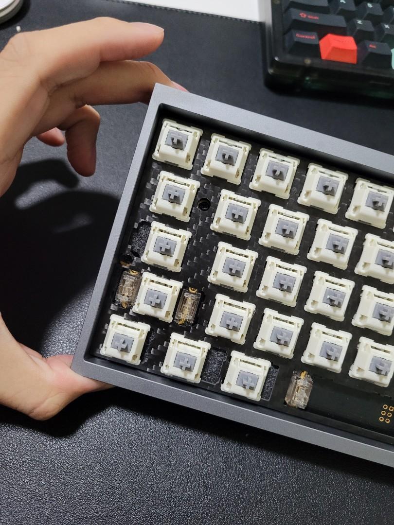 64 Key KBDFans TOFU60 Dark Grey Aluminium Mechanical Keyboard ...
