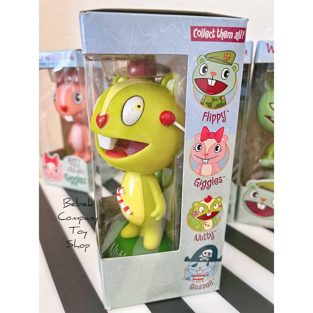 絕版 2007 Funko bubble head happy tree friends 快樂樹朋友 搖頭公仔 搖頭娃娃, 興趣及遊戲, 玩具 ...