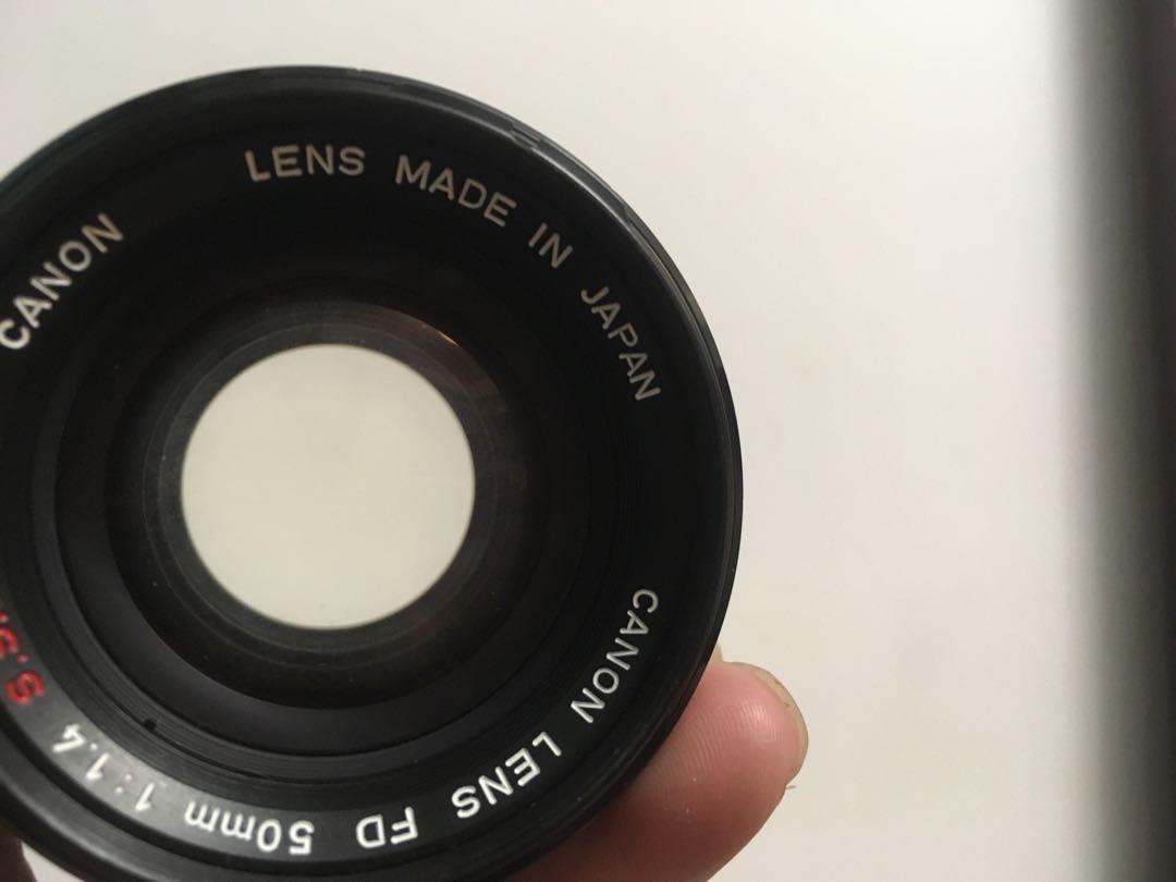 【售】 Canon fd 50 F1.4 ssc 恆定大光圈, 相機攝影, 鏡頭及裝備在旋轉拍賣